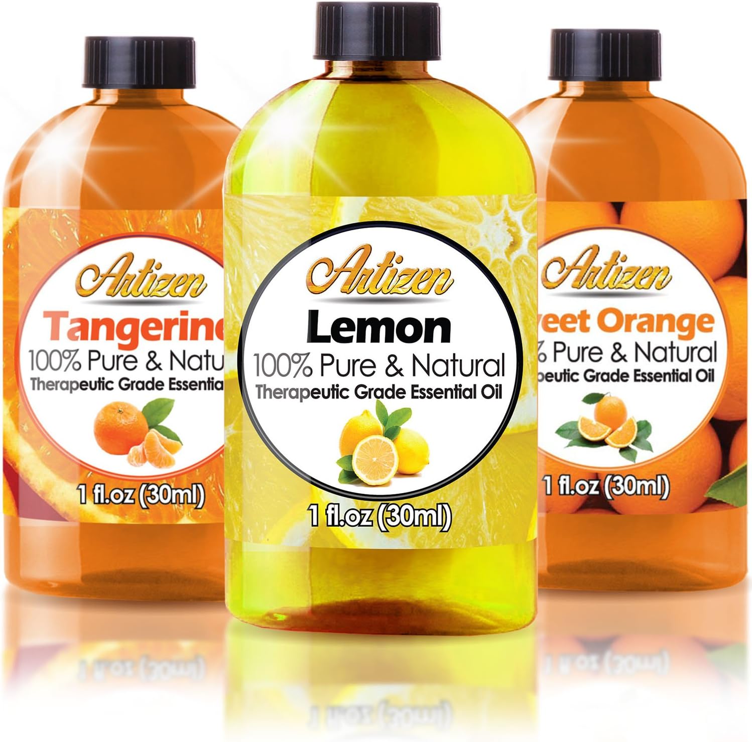 Artizen Citrus Essential Oils Set 1 oz (3 Pack) – Healing Solutions ...